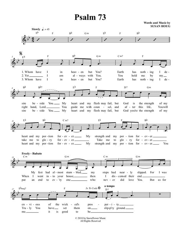 Psalm 73 | Christian | Snowflower Music