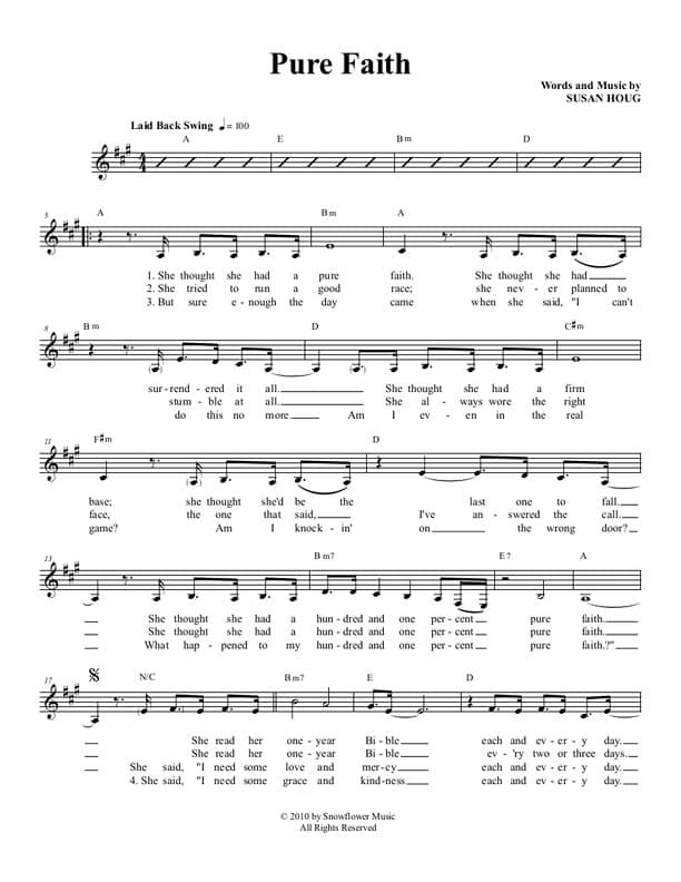 Pure Faith | Christian | Snowflower Music