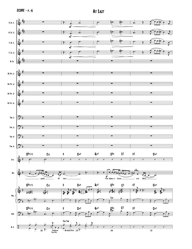 At Last | Jazz Band | Snowflower Music