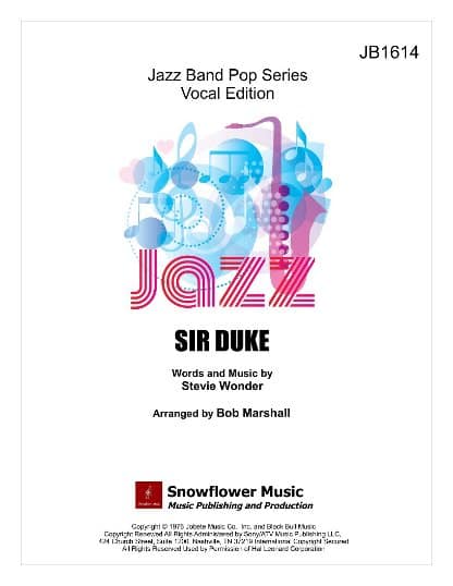 Sir Duke | Big Band Music | Snowflower Music